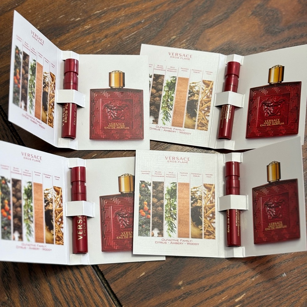Versace Eros Flame Fragrance Sample Set - Gem